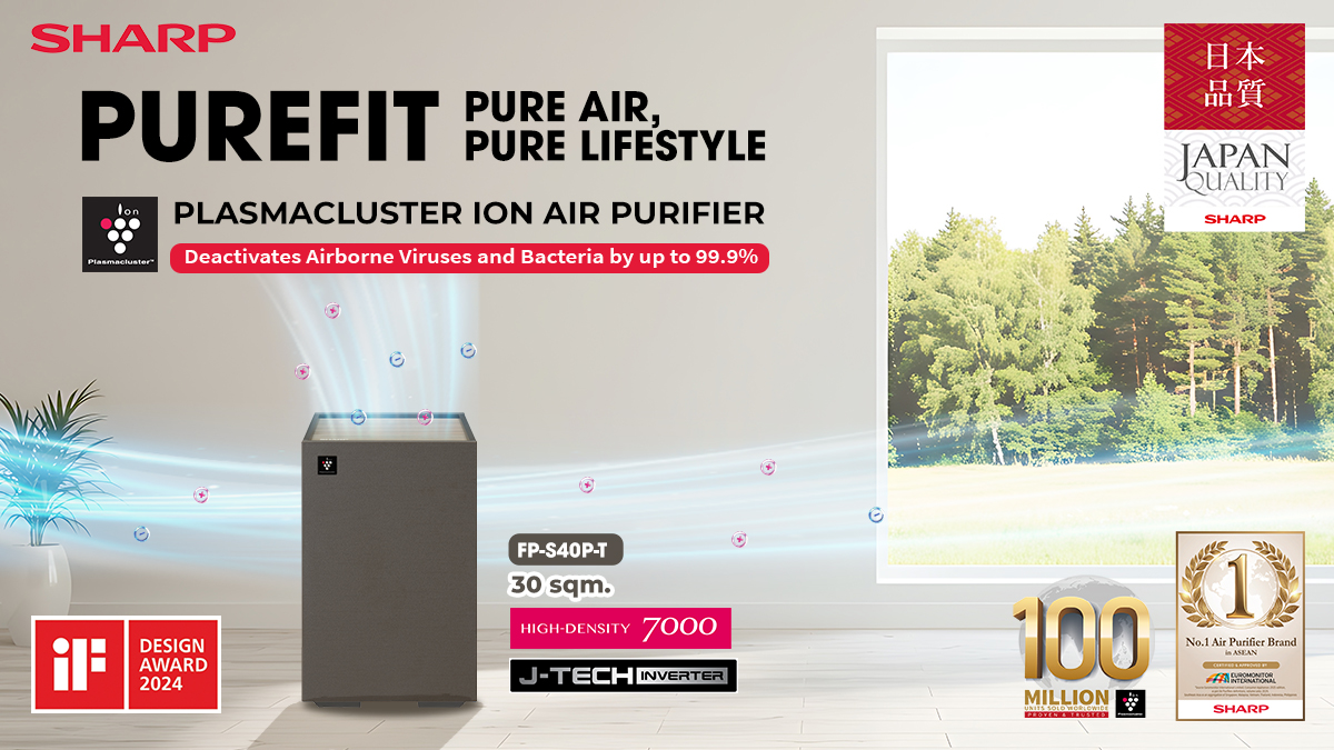 Sharp Promotes Healthier Indoor Living Through Compact and Efficient ...